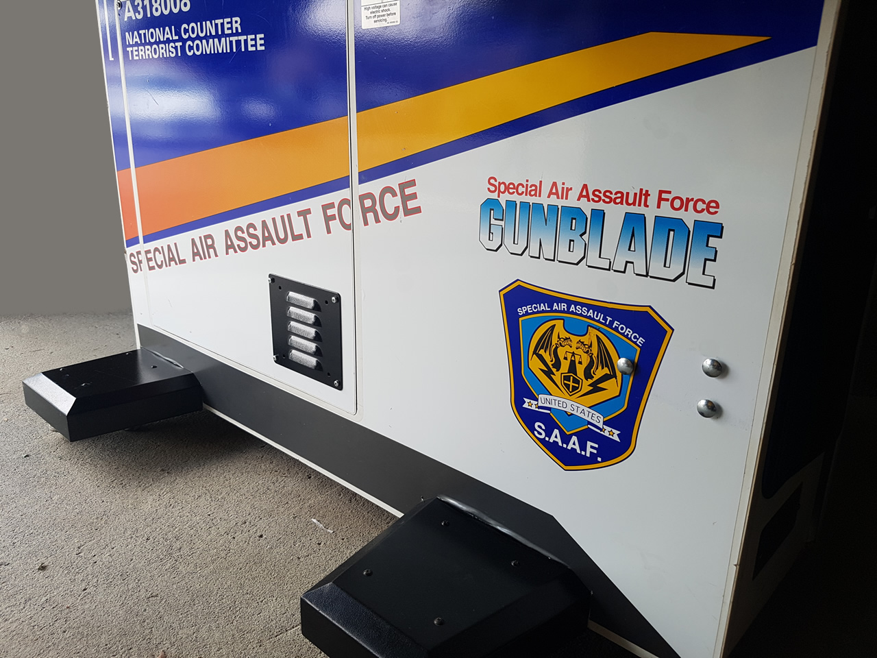 Play Sega GunBlade At New Wave Arcade Ripon North Yorkshire